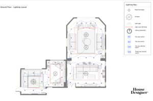 Lighting Design Plan - House Designer