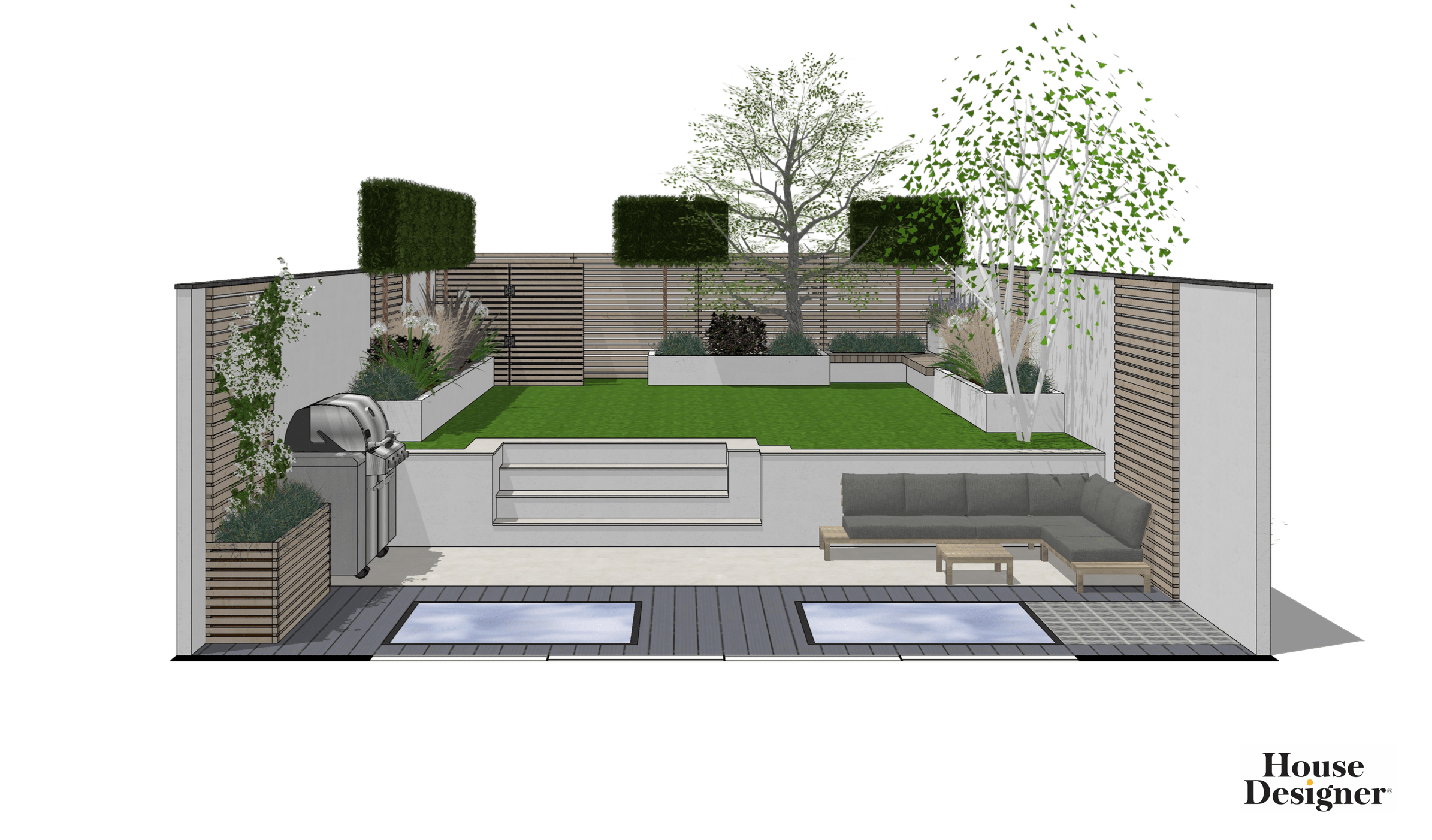 Garden Design Floor Plan